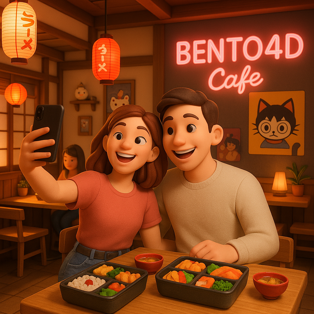 BENTO4D Travel: Rekomendasi Cafe Unik di Jakarta dengan Konsep Bento